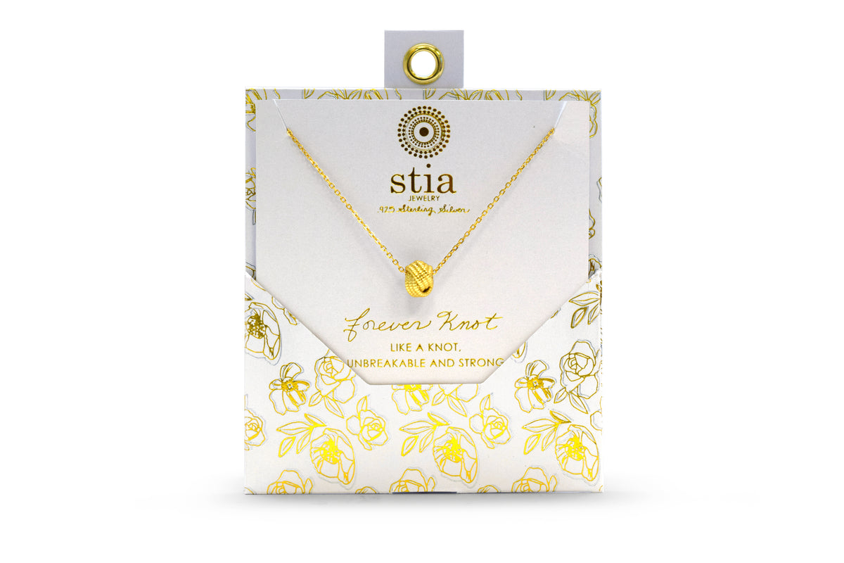 Forever Knot - A Charming Story (14K Gold) – Stia Jewelry