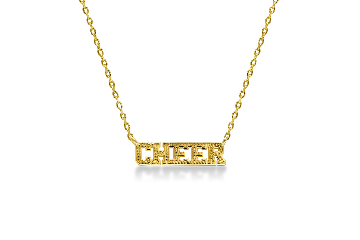 CHEER Necklace (Gold) – Stia Jewelry