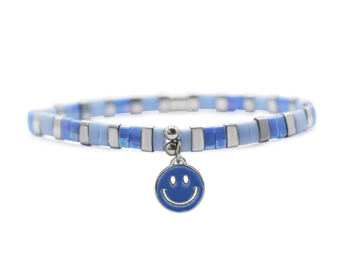 Skylar Paige - SMILEY FACE - So Charming Tila Bracelet – Stia Jewelry